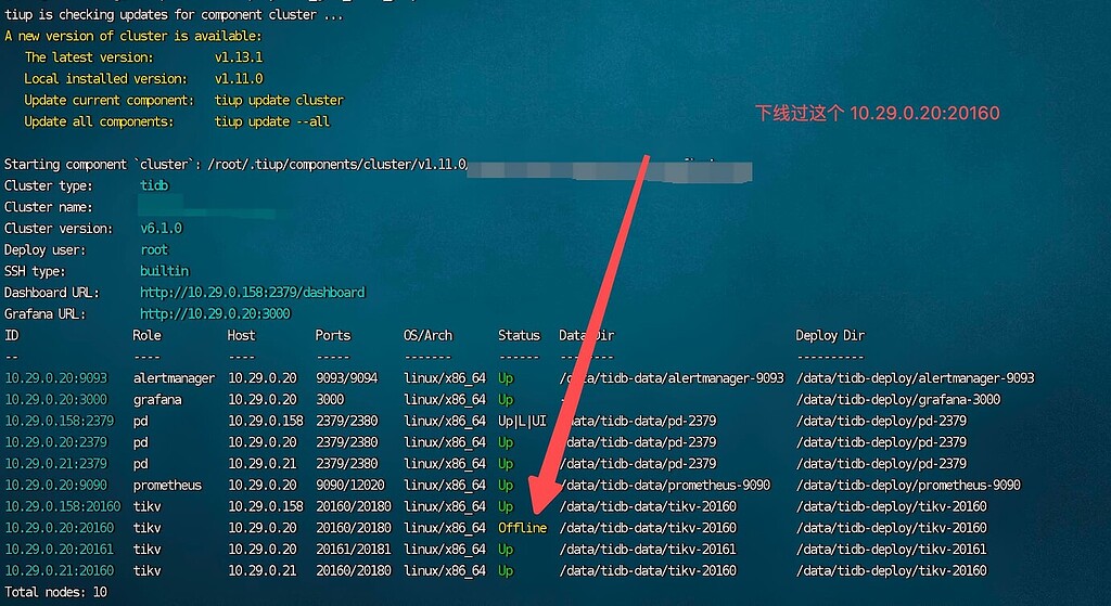 Error when running tikv-client: peer is not leader for region 9701, leader may be None ...