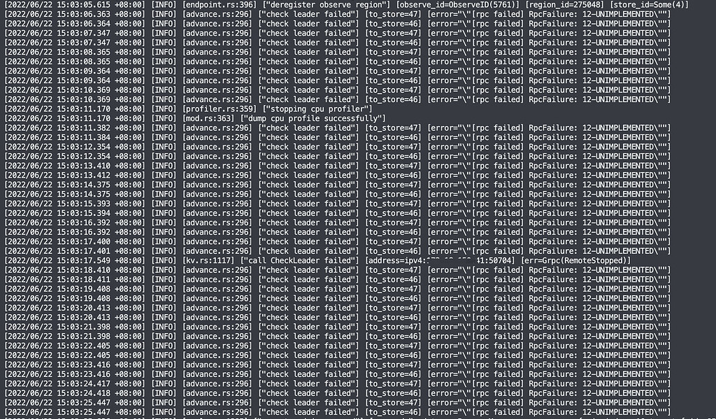 Errors in Logs After Upgrading TiKV & TiDB to Version 6.1 - Translated - TiDB Forum